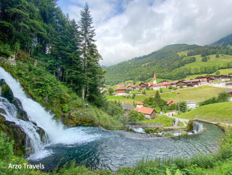 20 STUNNING WATERFALLS IN SWITZERLAND - Arzo Travels