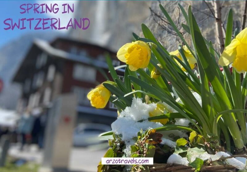 BEST PLACES TO VISIT IN SWITZERLAND IN SPRING - Arzo Travels